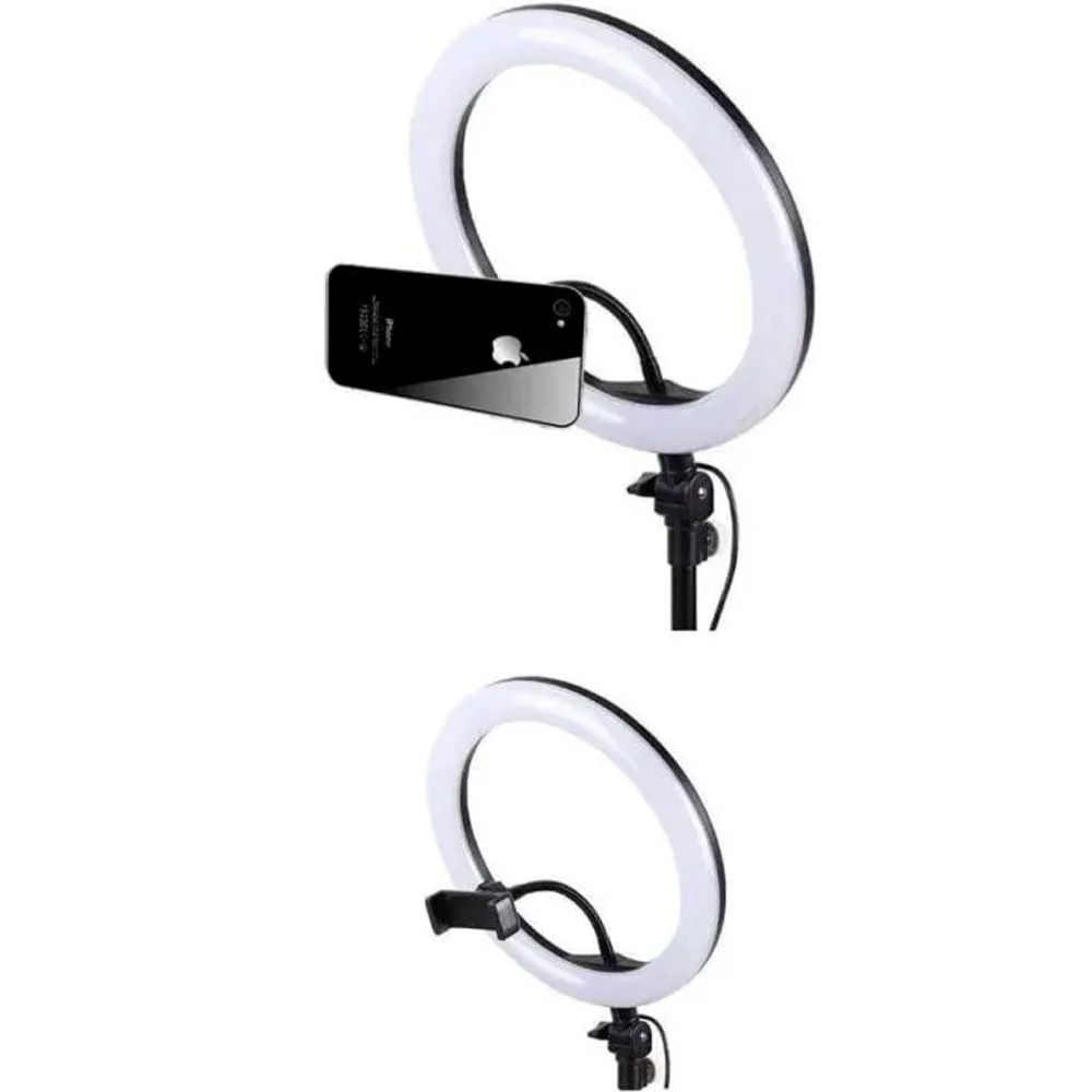 Ring Light 10" 48 Leds Sem Tripé 26Cm KP-PL26 - SobralTech