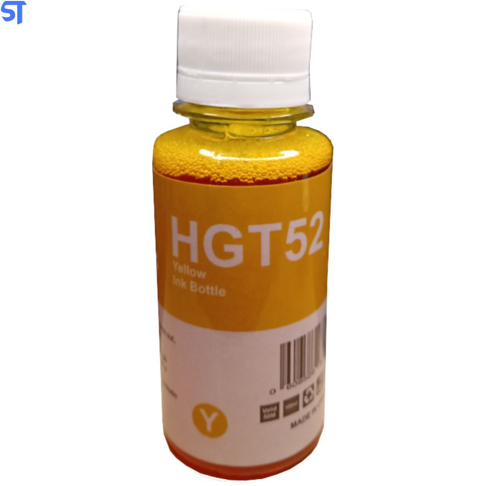 Refil de Tinta Nexel Para HP Amarelo hGT52 Com 100 ML - GT52m GT5822 ...