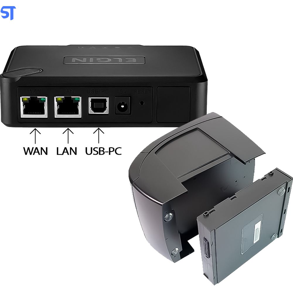 Kit PDV Modulo Fiscal Mfe Ceará Elgin Smart Com Impressora Térmica 80 ...