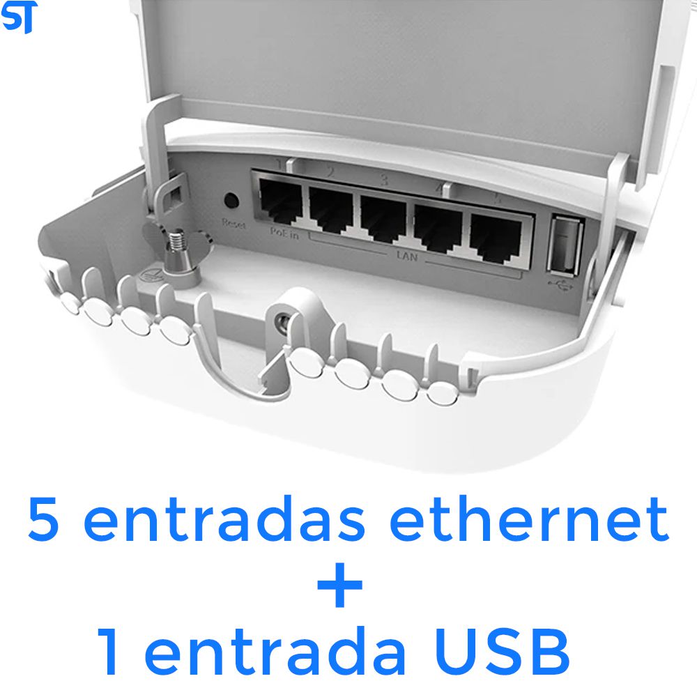 Access Point Indoor Mikrotik Omnitik 5 Ac Rbomnitikg-5hacd - SobralTech