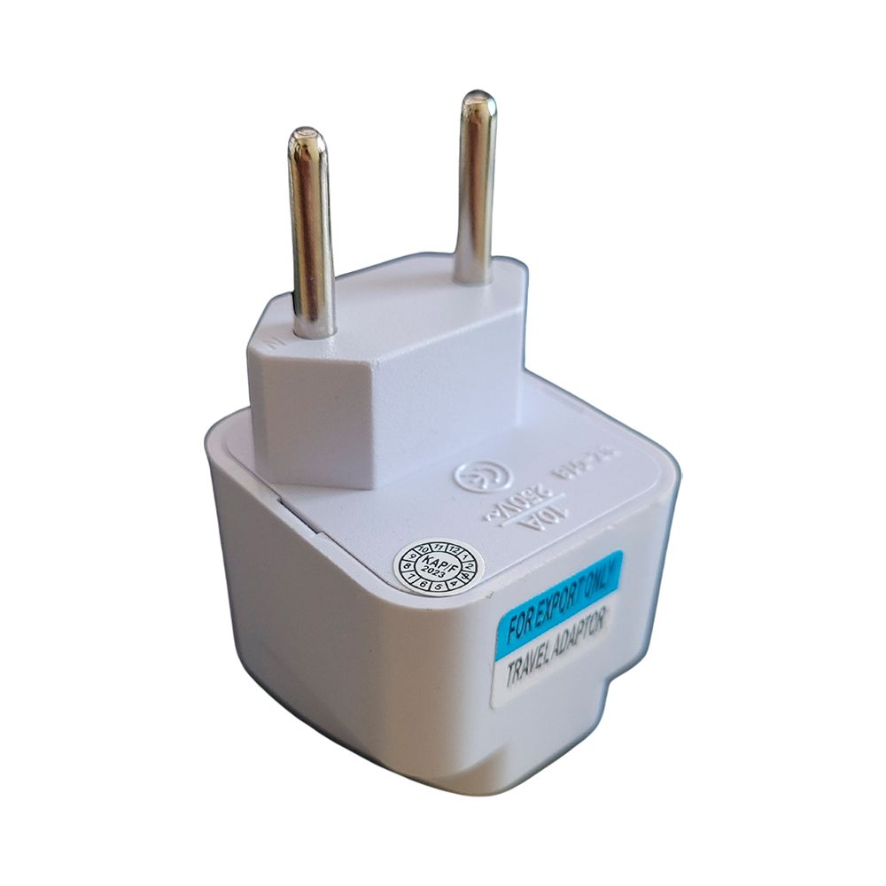 Adaptador de Tomada Eletrica Universal 10A 250V Padrão Internacional Para Brasil - SZ-018 ...
