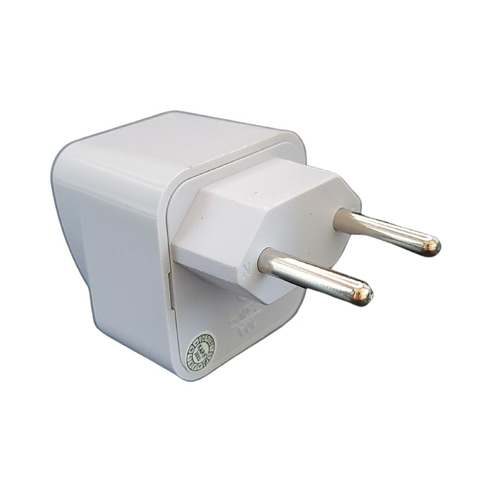Adaptador de Tomada Eletrica Universal 10A 250V Padrão Internacional Para Brasil - SZ-018 ...
