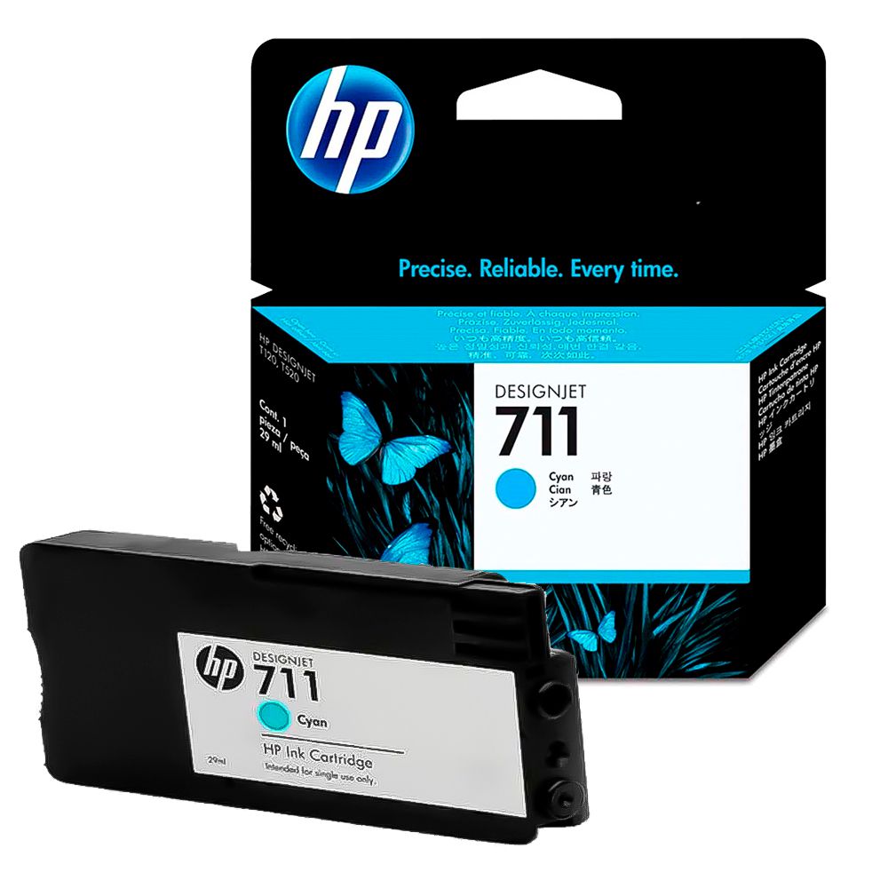 Kit 3 Unidades Cartucho de Tinta HP DesignJet 711 | T120, T130, T520 ...