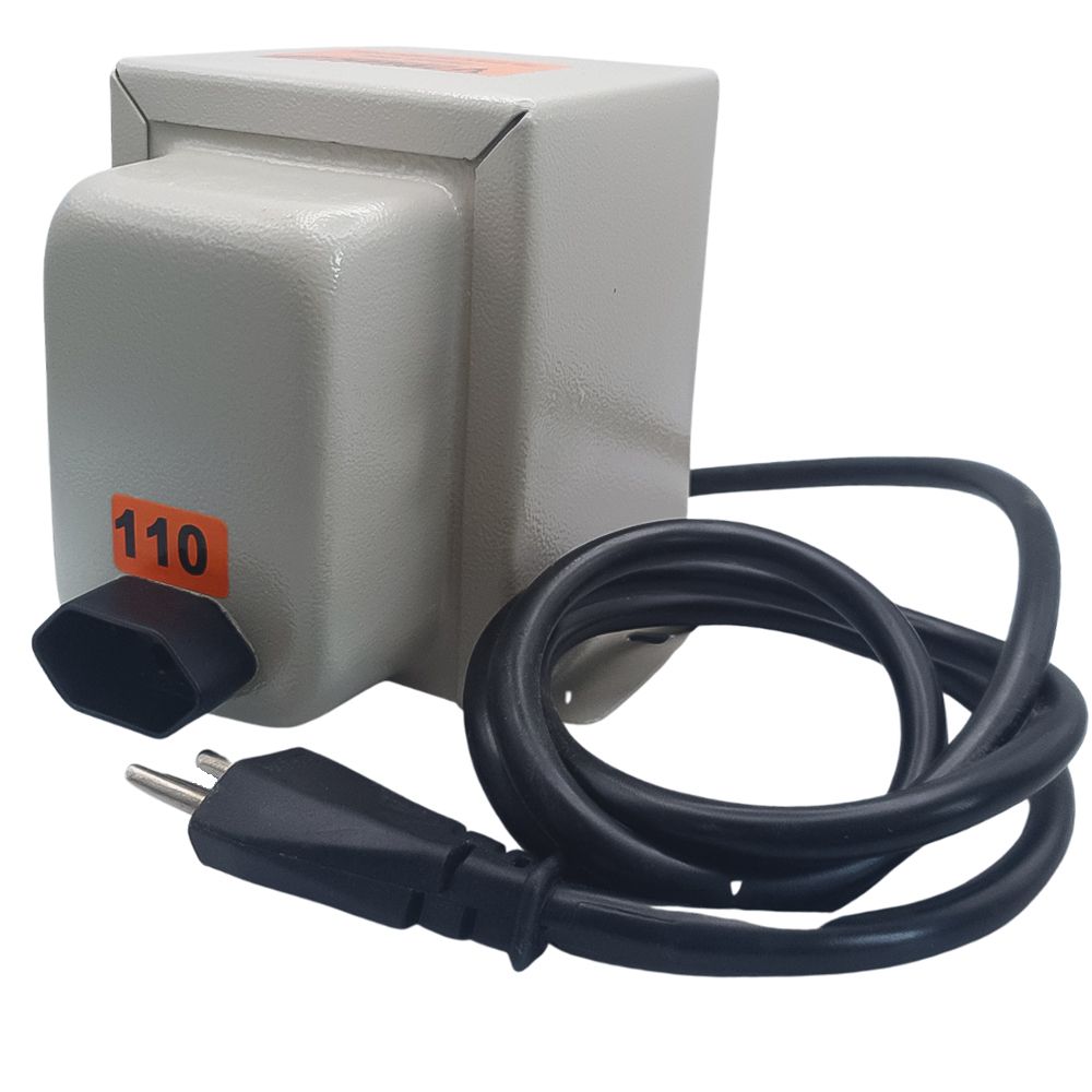 Auto Transformador Entrada 220V Saída 110V 2000W Tripolar Translux Branco - AT08 - SobralTech