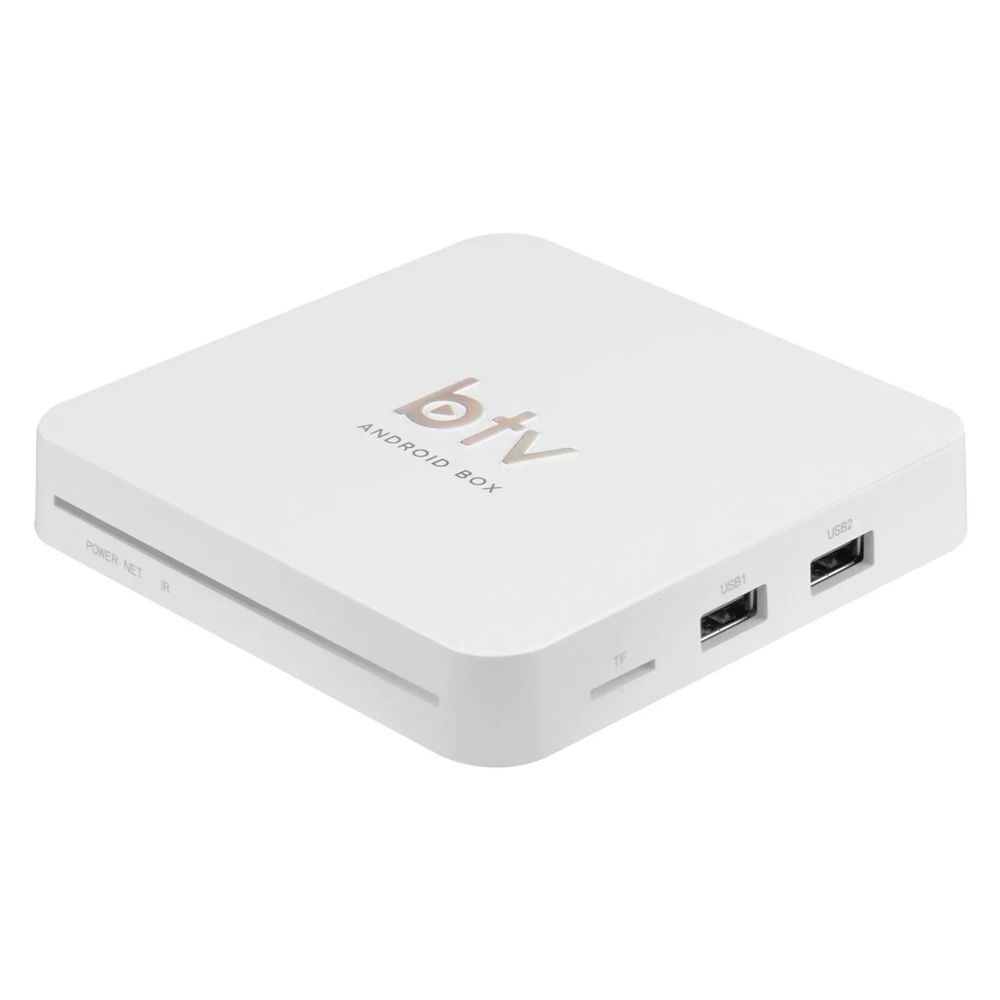 Receptor FTA TV BOX BTV A13+ 4K Ultra HD Wifi-5G - Branco - SobralTech
