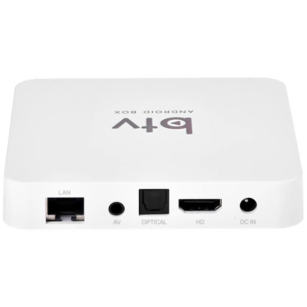 Receptor FTA TV BOX BTV A13+ 4K Ultra HD Wifi-5G - Branco - SobralTech