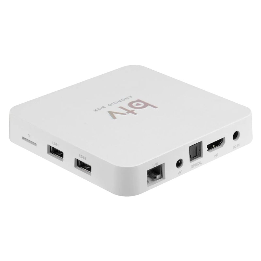 Receptor FTA TV BOX BTV A13+ 4K Ultra HD Wifi-5G - Branco - SobralTech