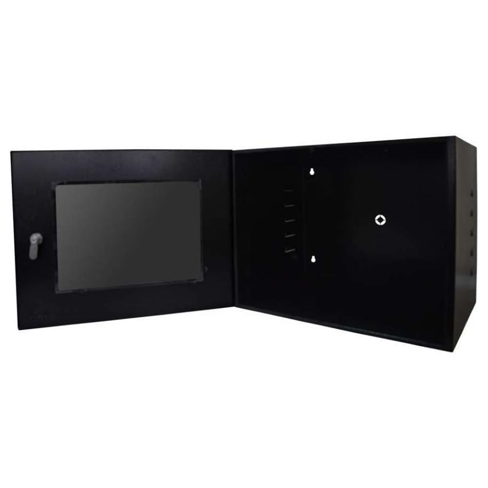 Mini Rack 19" 08u x 350mm Acr Max Eletron Preto 3046 - SobralTech