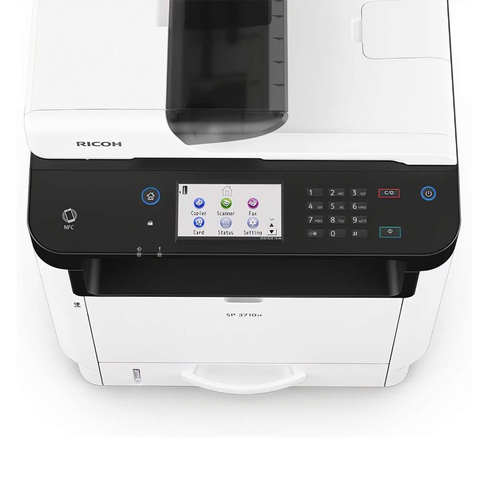 Impressora Multifuncional Ricoh SP 3710SF Laser Monocromática - SobralTech