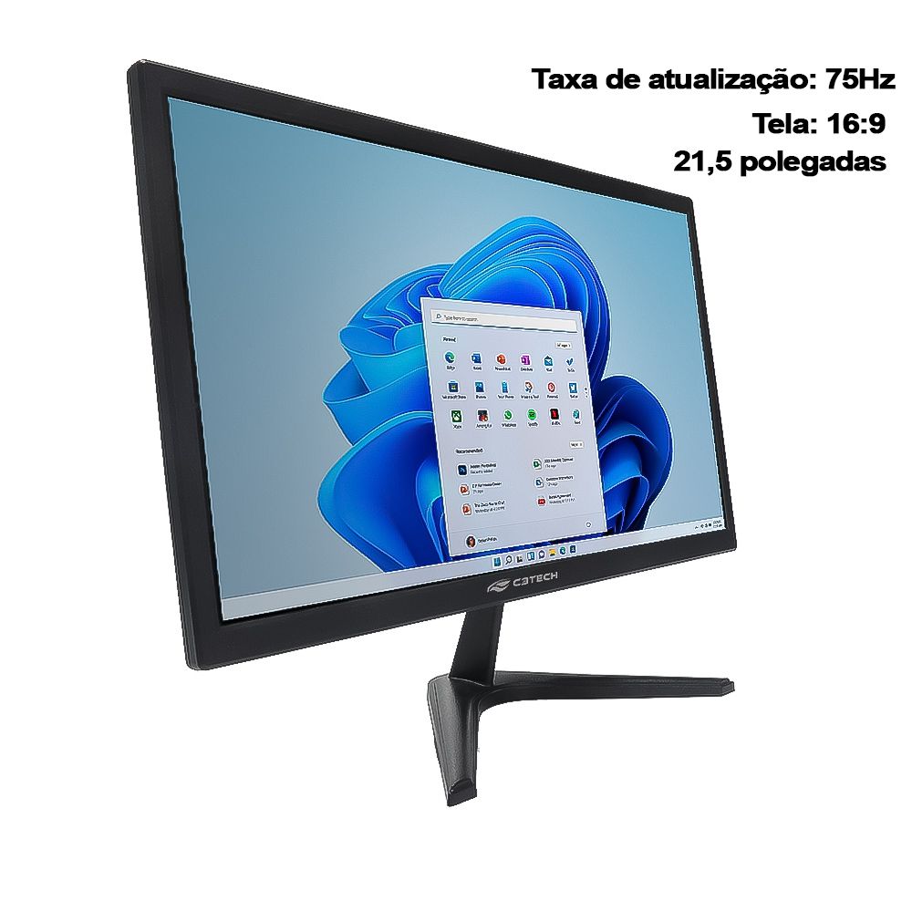 Monitor Led 21.5" Full-HD 75Hz MR-215 C3TECH - SobralTech