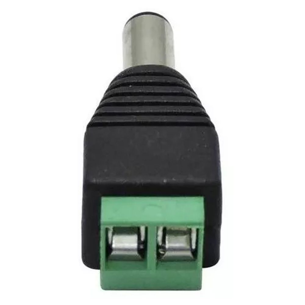 Conector BNC Plug P4 Macho Para Sistemas CFTV - SobralTech