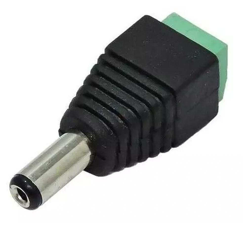 Conector BNC Plug P4 Macho Para Sistemas CFTV - SobralTech