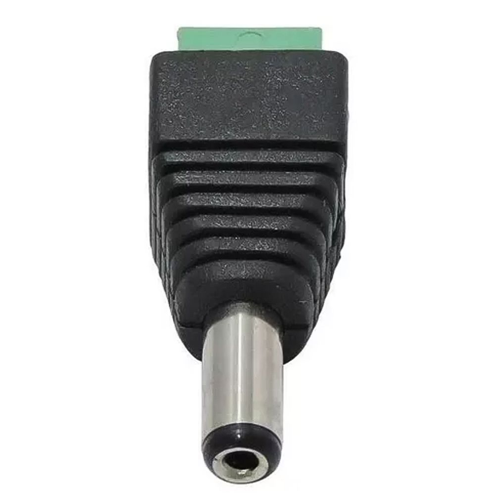 Conector BNC Plug P4 Macho Para Sistemas CFTV - SobralTech