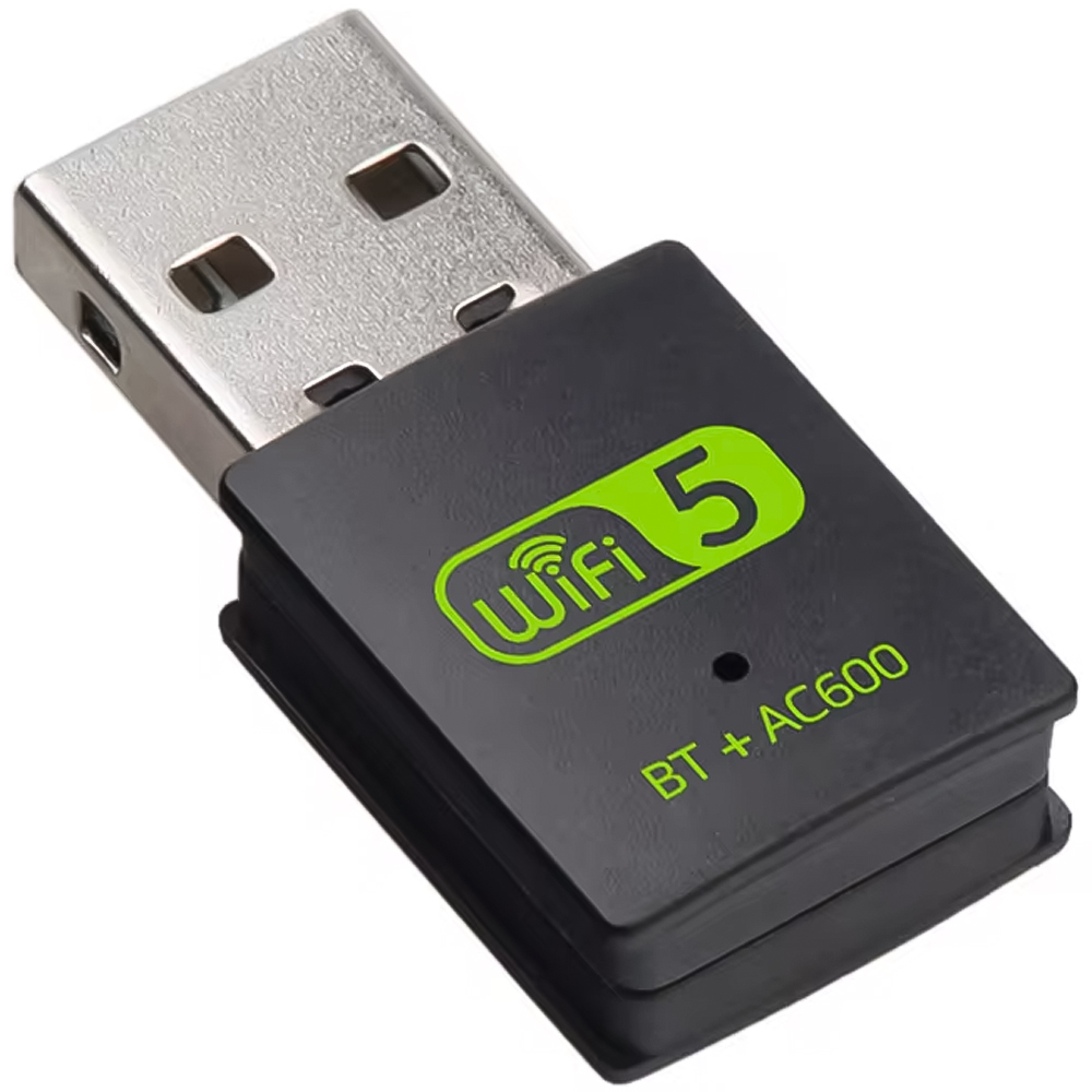 Adaptador Wi-Fi USB 2.0, Dual Band, Bluetooth 4.2, Fenvi - BT+AC600 ...
