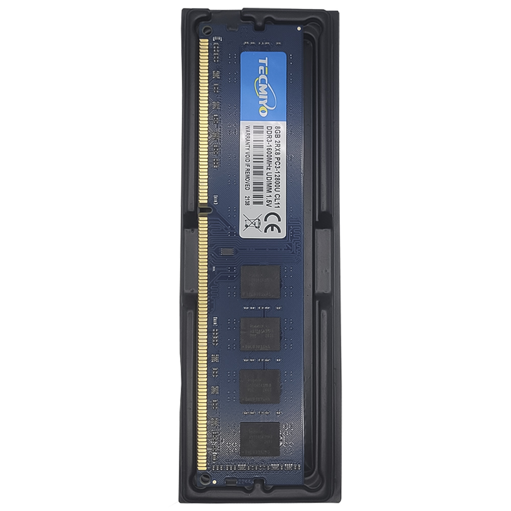 Memória RAM Desktop 8GB 1600MHz DDR3 DIMM 1.5V - TECMIYO - SobralTech