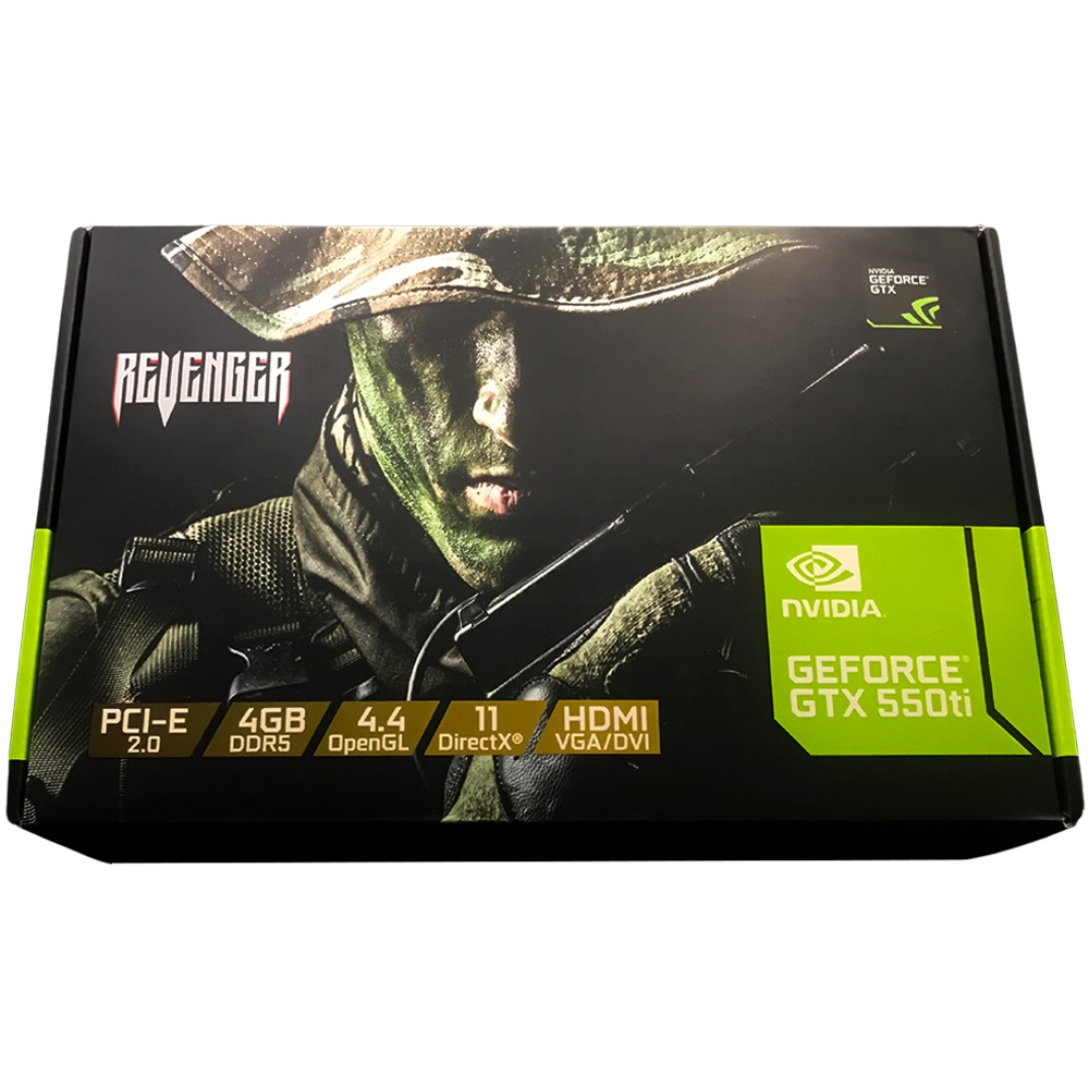 Placa De Vídeo NVIDIA GeForce 4GB GTX 550Ti, GDDR5, 128 BIT, G-GTX550TI ...