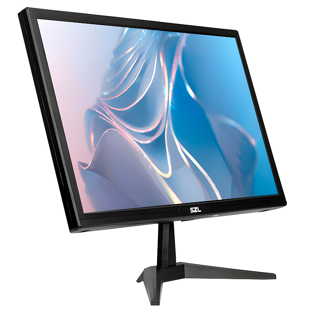 Monitor LED 19 Polegadas, SZL 19 TN, HD, 3ms, 75Hz, HDMI/VGA, SZL-SZL19-BL01 - SobralTech