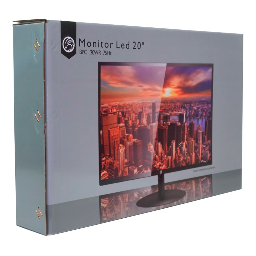 Monitor LED 20 Polegadas, Widescreen, VESA, HDMI/VGA, Brazil PC, BPC ...