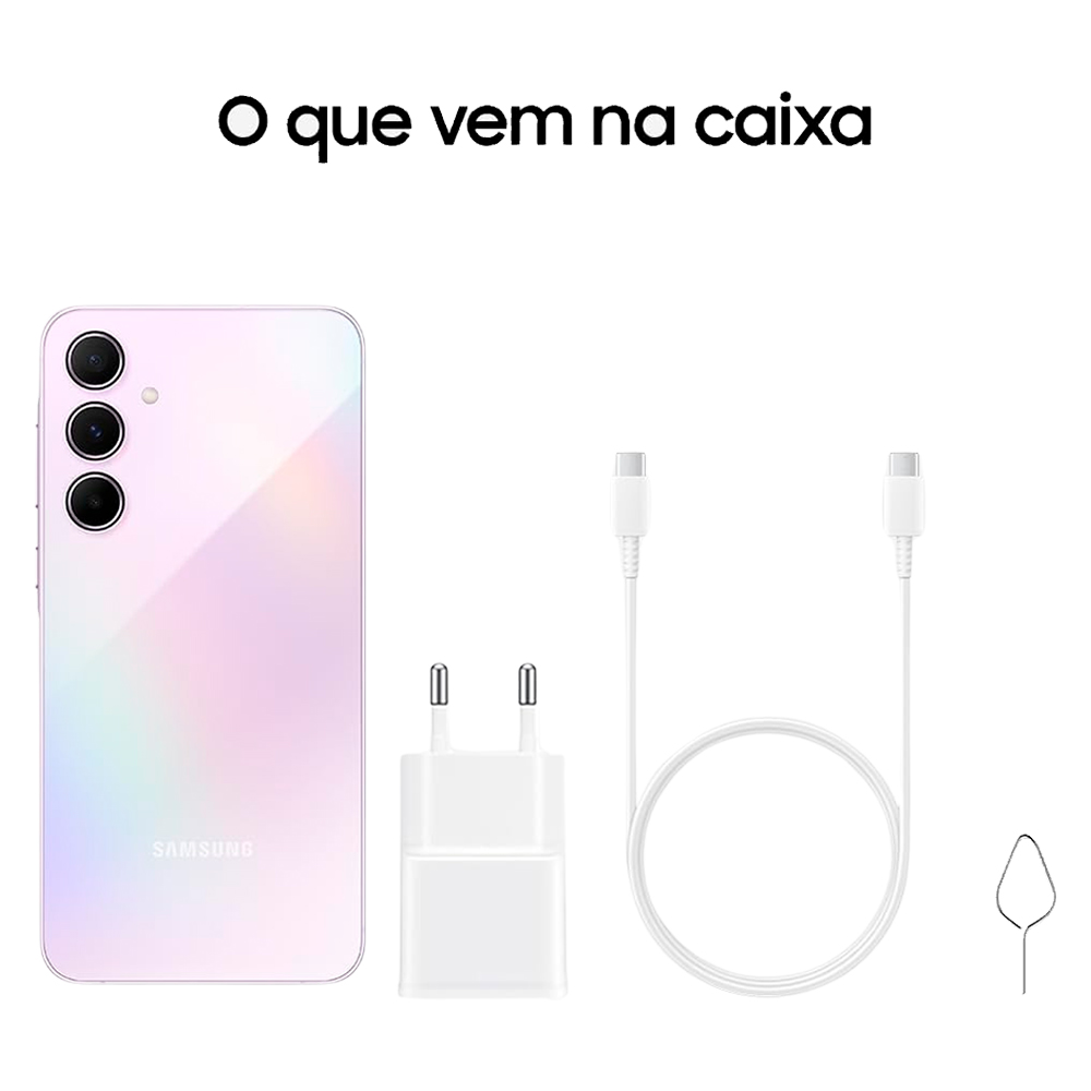 Smartphone Samsung Galaxy A55 5G Dual Sim 256 GB, 8GB Ram, Cor Rosa ...