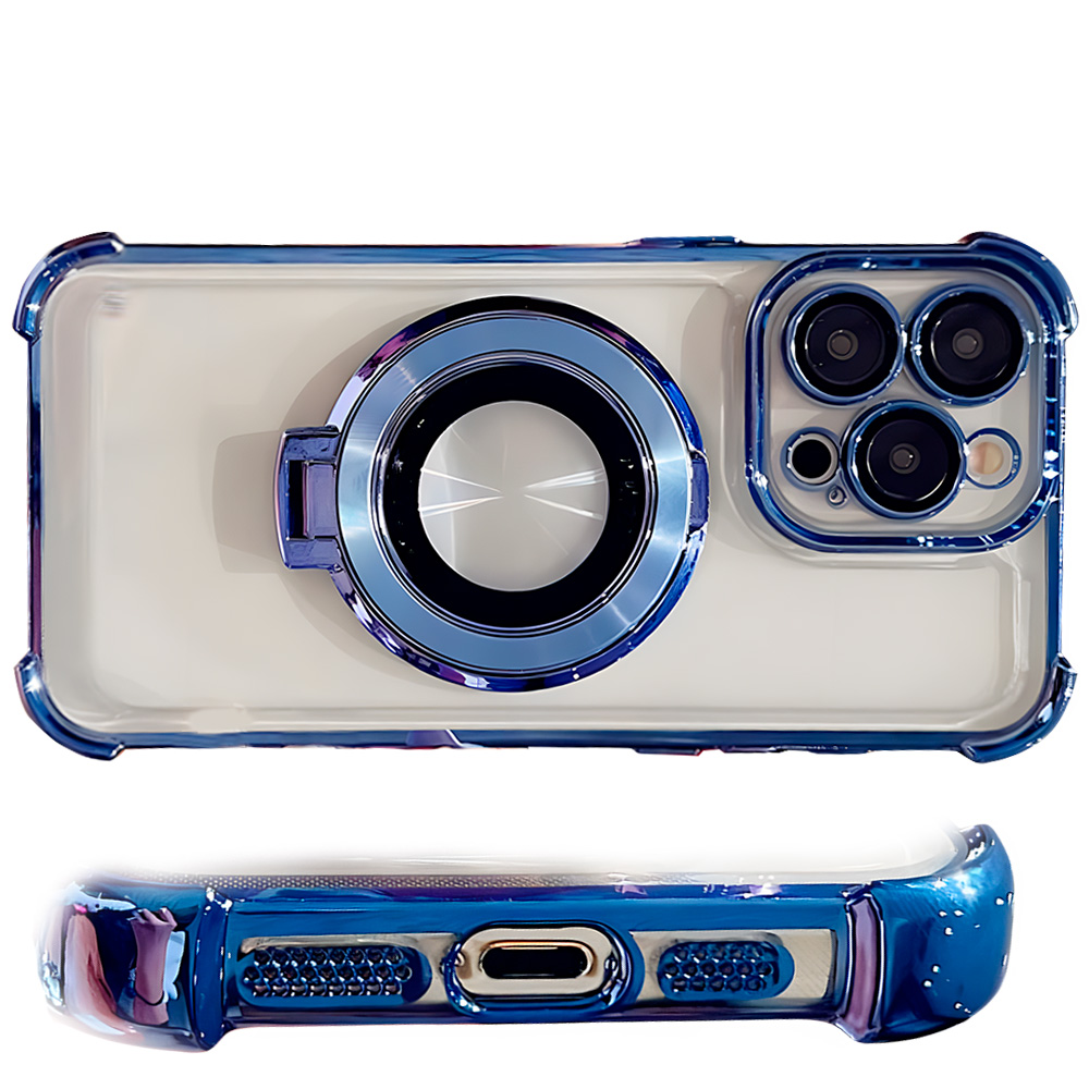 Capa Transparente Para iPhone 15 Pro Max, Com Carregamento Magnético ...