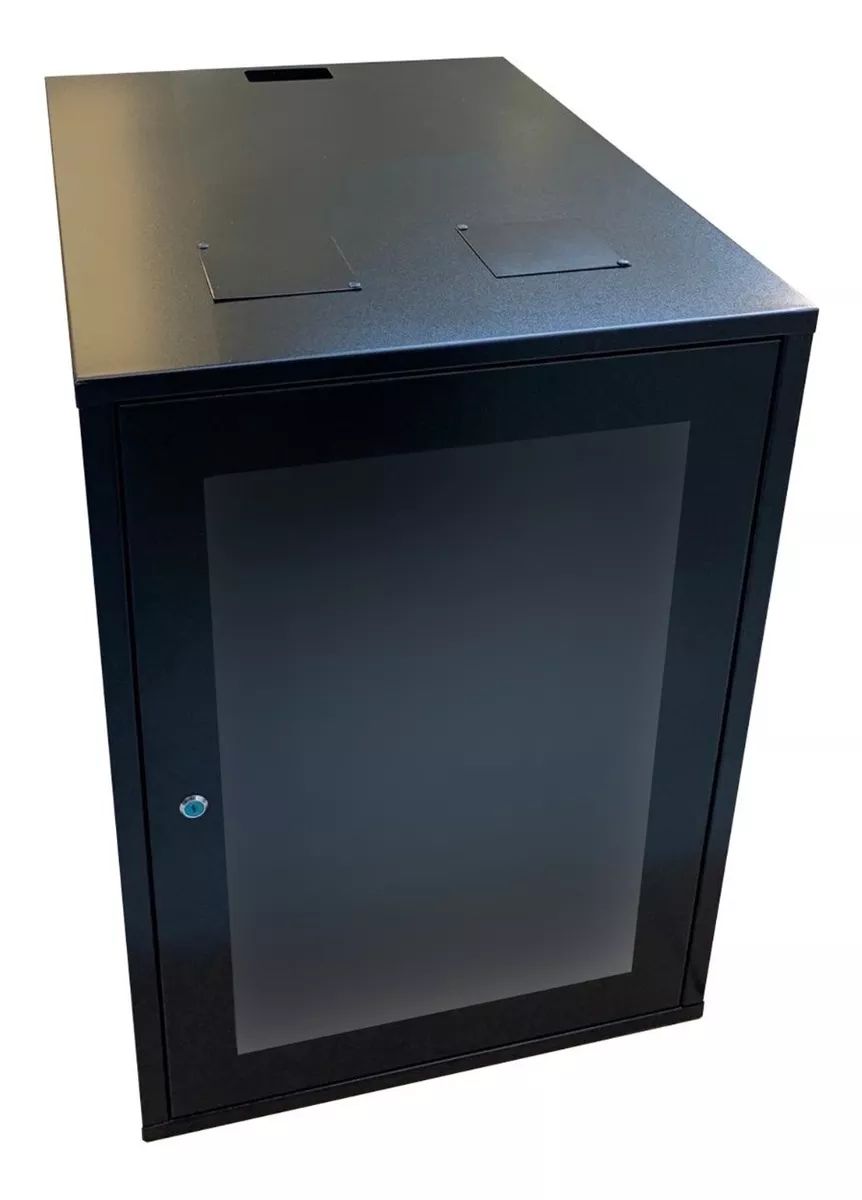 Mini Rack Parede 20u X 570mm Soldado Preto - SobralTech