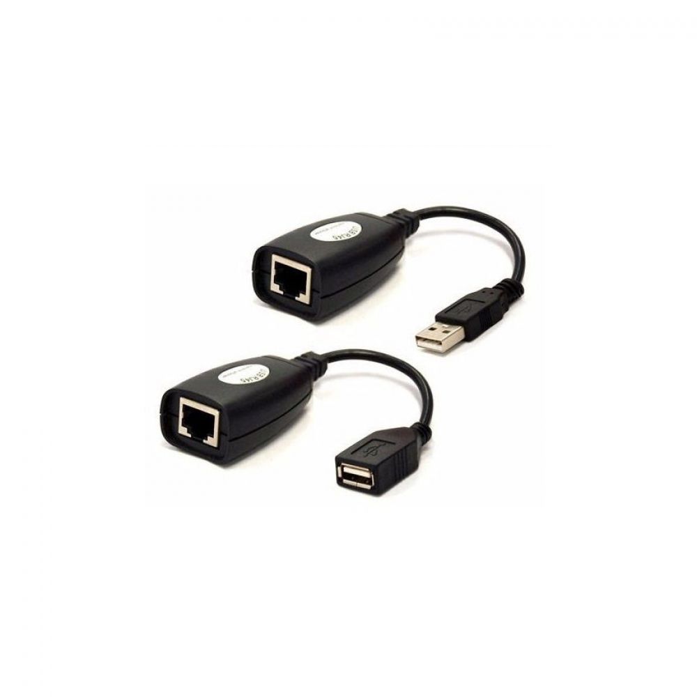 Adaptador Extensor Usb Via Rj45 Cabo De Rede Cabo Extensor Xtrad ...