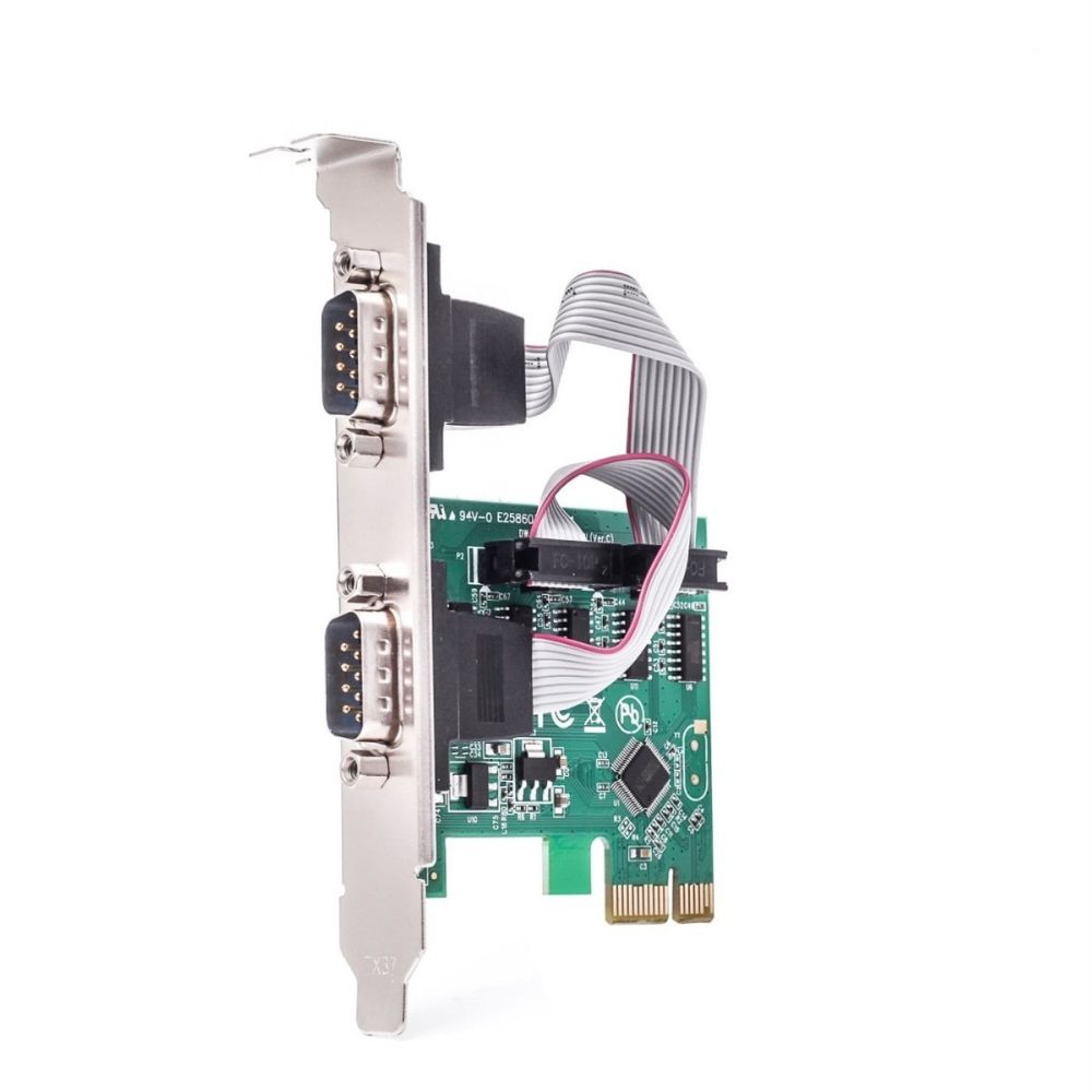 Placa Pci Express Serial 2 Portas Db9 Kp-T89 - SobralTech