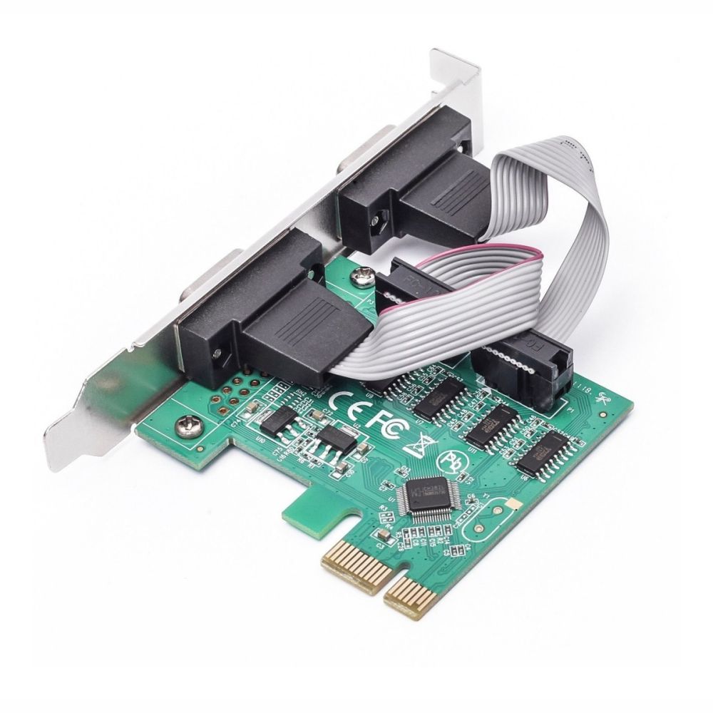 Placa Pci Express Serial 2 Portas Db9 Kp-T89 - SobralTech