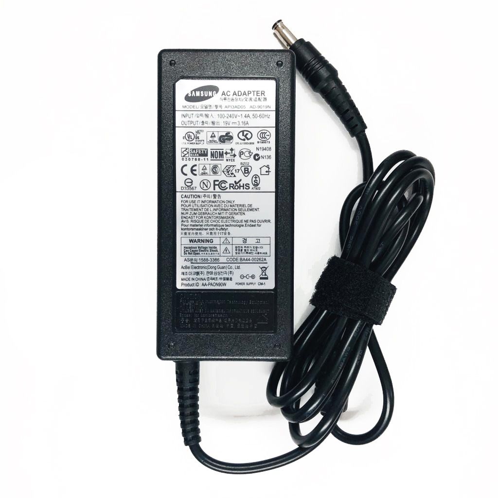 Fonte Notebook Samsung 19V 3,16a Mod Ad-6019d ( 5,5x3mm ) - SobralTech Fonte Notebook Samsung 19V 3,16a Mod Ad-6019d ( 5,5x3mm ) - SobralTech