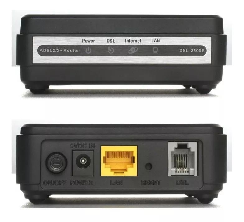 Modem Dsl 2500e ADSL2 D-Link 24mbps - SobralTech