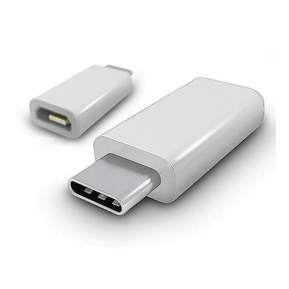 Conector adaptador tipo c entrada v8 micro USB - SobralTech