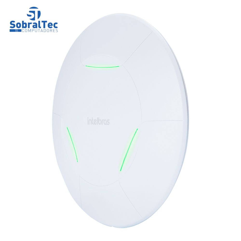 Roteador Access Point AP 360 Intelbras Até 100 Usuários Wi-Fi De Teto ...