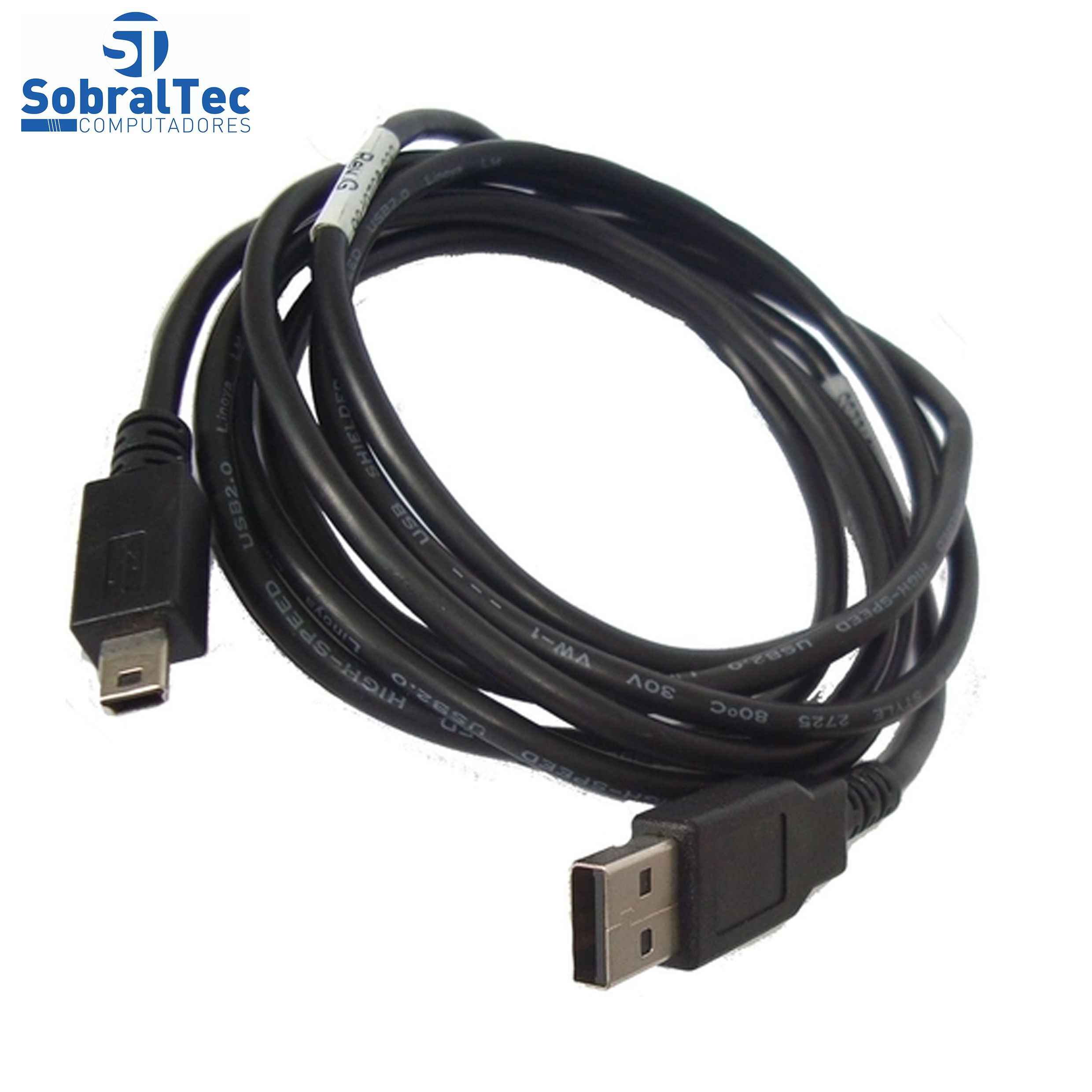 Cabo V3 Macho Para Usb 2.0 Macho 1,5 m Dados e Carga Ecooda - SobralTech