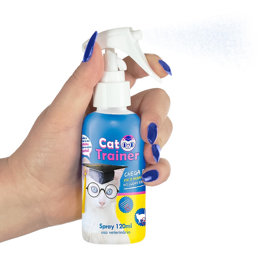 Educador para Gatos Cat Trainer Spray 120ml - Miau Mingau