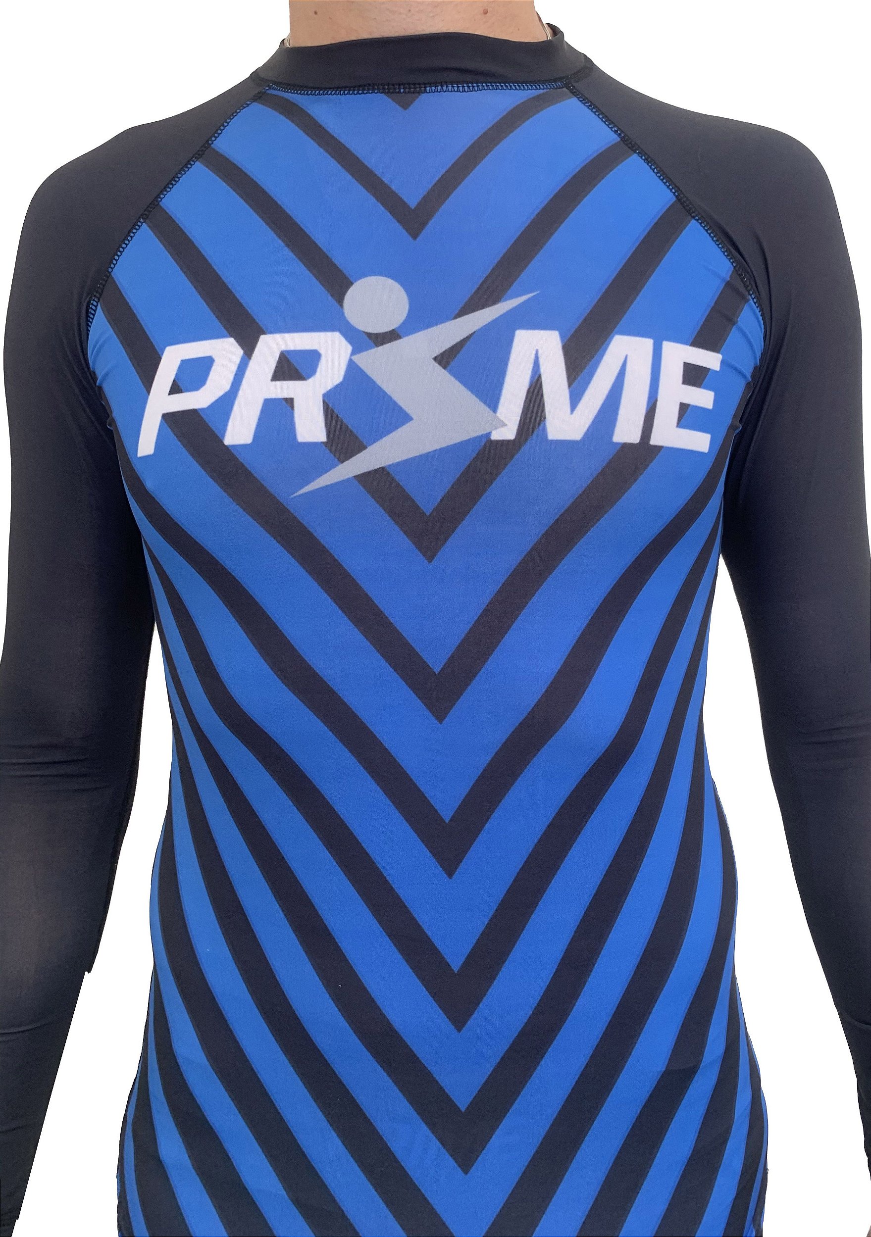 Rashguard New Prime Graduação Azul - Prime Esportes Tatames