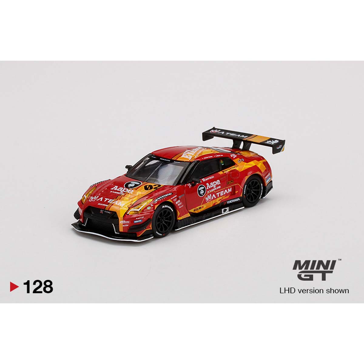 Miniatura Diecast Mini GT x Pop Race 1:64 - Nissan GT-R R35 EVA ...