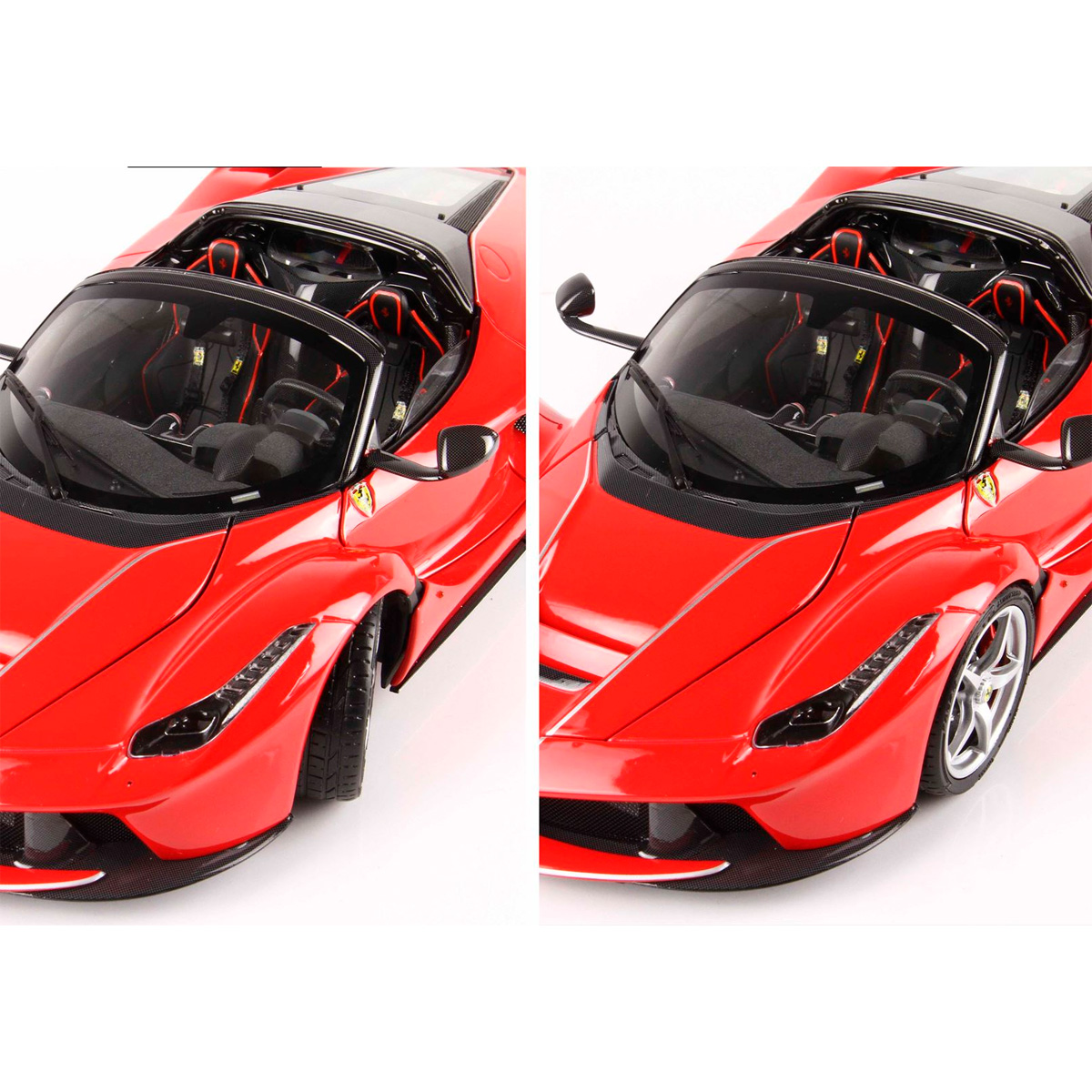 Miniatura BBR 1:18 Ferrari LaFerrari APERTA Rosso Corsa - Counting Minis