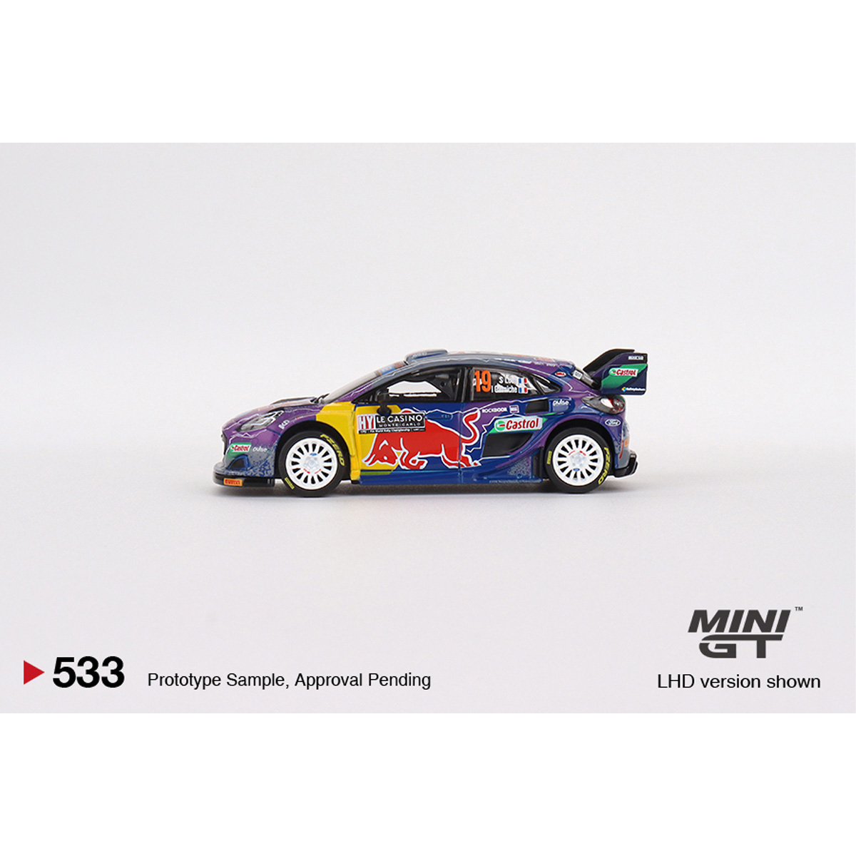 Miniatura Mini GT 1:64 Ford Rally 1 WRT - Counting Minis