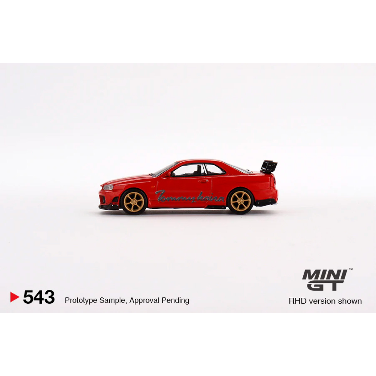 Miniatura Mini GT 1:64 Nissan GT-R R34 - Tommykaira - Counting Minis
