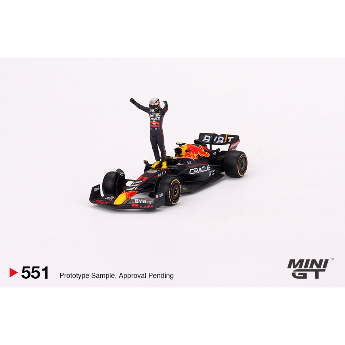 Miniatura Mini GT 1:64 F1 Red Bull S. Perez #551 (blister) - Counting Minis