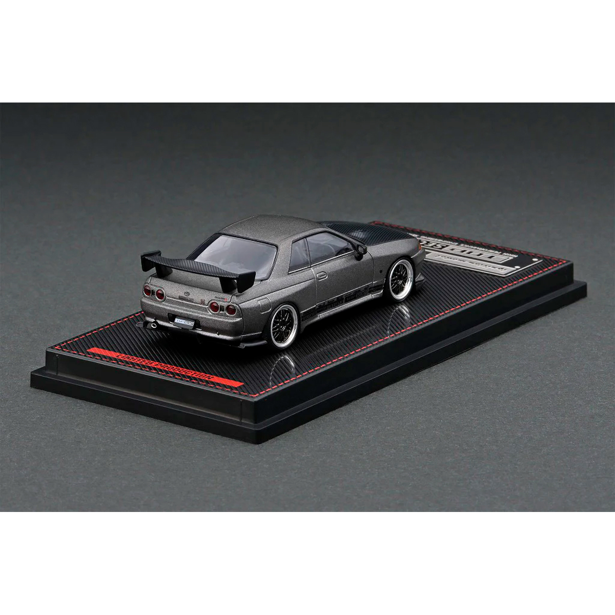 Ignition Model 1:64 Top Secret GT-R (VR32) Titanium Gray (diecast) - Counting Minis