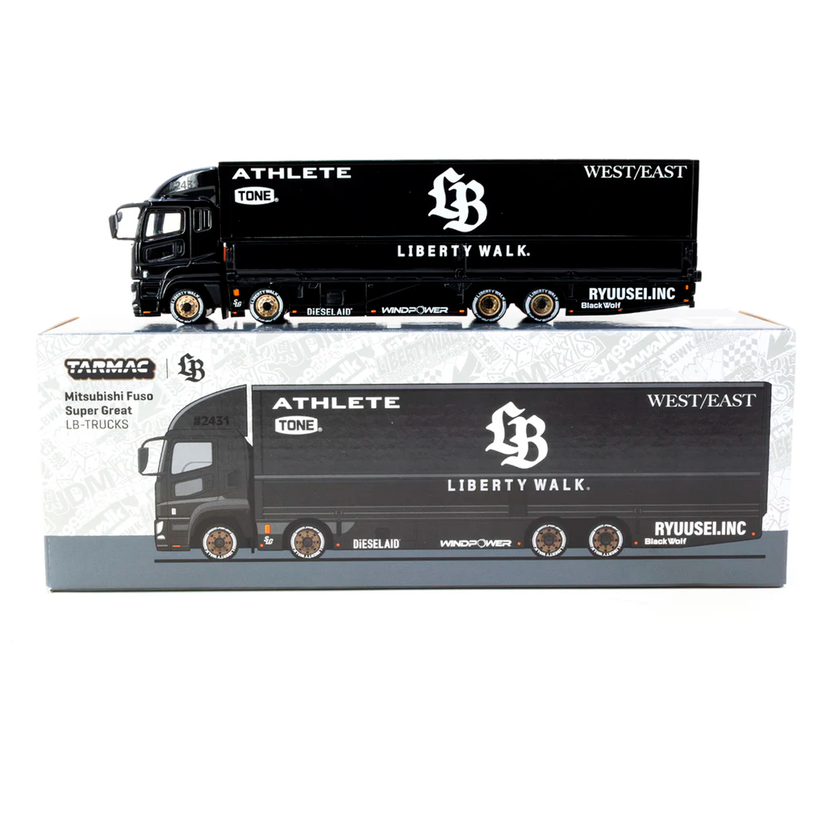 Tarmac 1:64 Truck Mitsubishi Fuso Super Great LB-Trucks - Counting Minis
