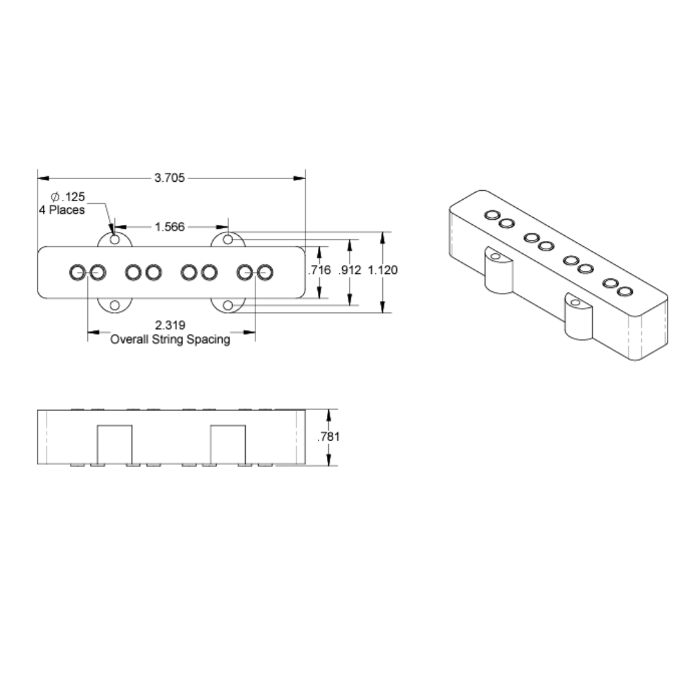 Captador Seymour Duncan (Par) Heavy Weather JB Set 4 Cordas - Seymour ... Captador Seymour Duncan (Par) Heavy Weather JB Set 4 Cordas - Seymour ...
