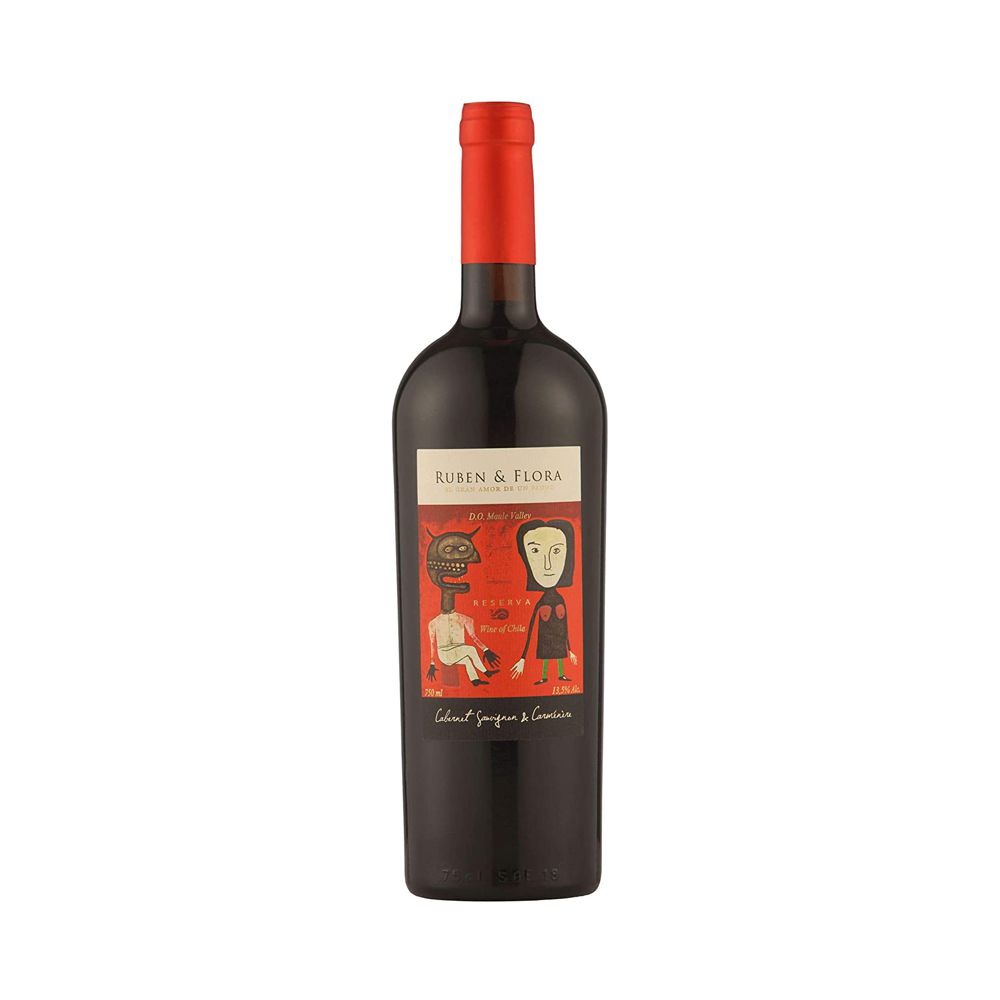 Vinho Ruben e Flora Gran Reserva Cabernet/Carmenere 750ml - Família ...