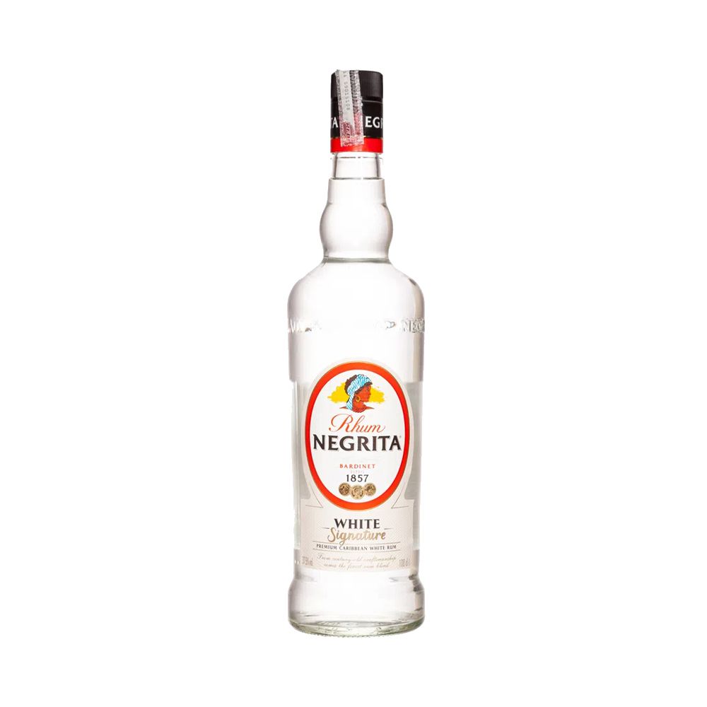 Rum Negrita White Signature Bardinet 1L - Família Scopel Delivery