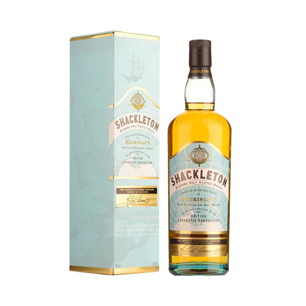 Whisky Shackleton Blended Malt 700ml - Família Scopel Delivery