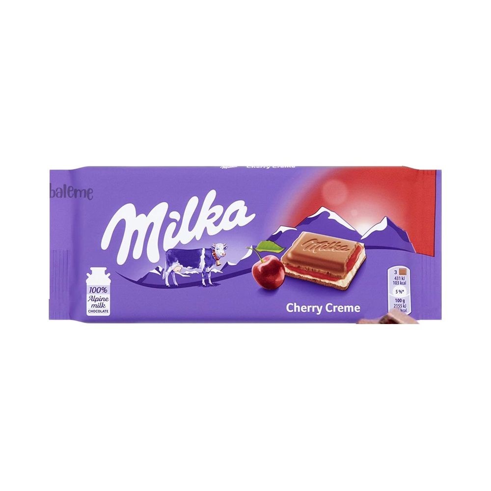 Chocolate Milka Cherry Cream Cereja 100g - Família Scopel Delivery