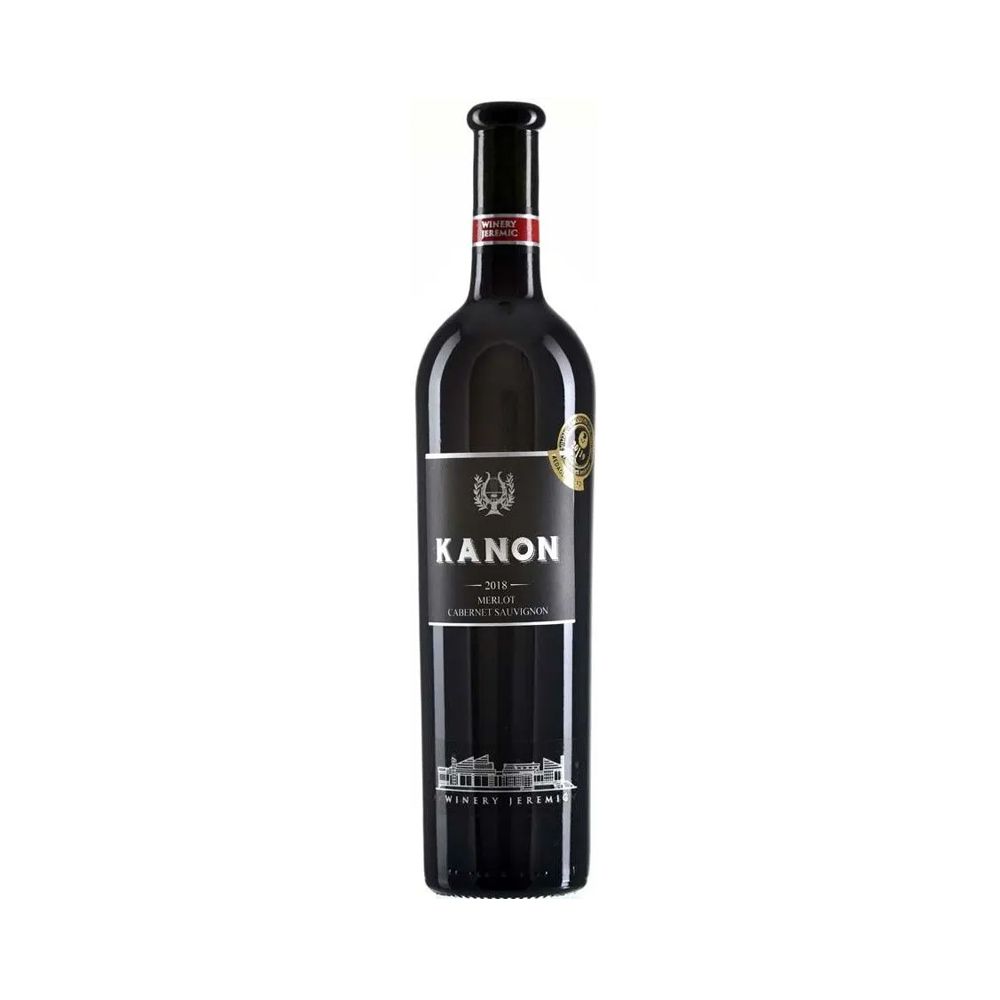 Vinho Tinto Seco Jeremic Kanon Merlot Cabernet Sauvignon 750 ml ...