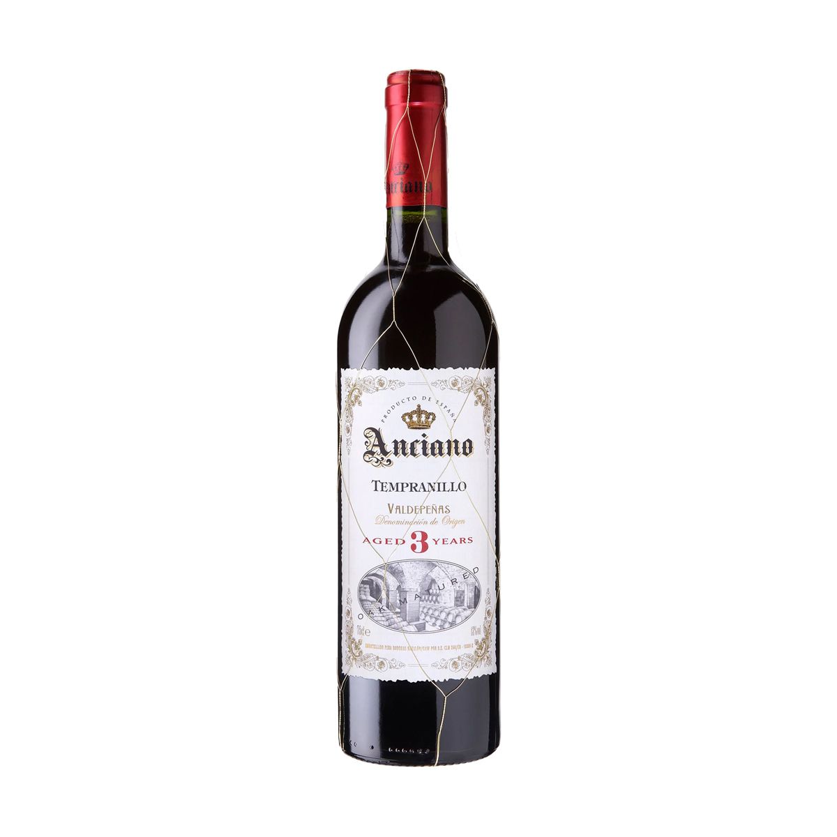 Vinho Tinto Seco Anciano N 3 Rioja Tempranillo 750ml - Família Scopel ...