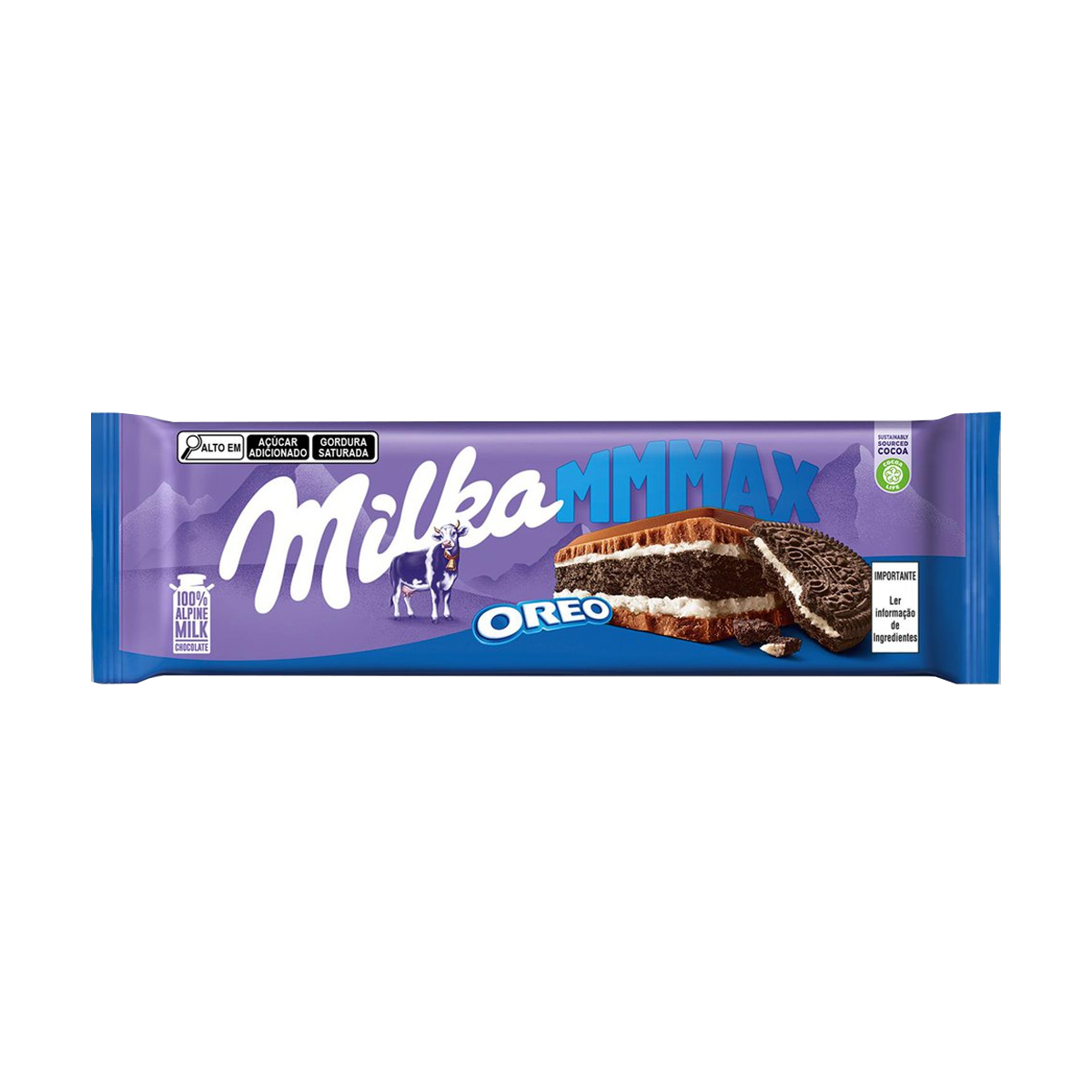 Chocolate MMMax Oreo Milka 300g - Família Scopel Delivery